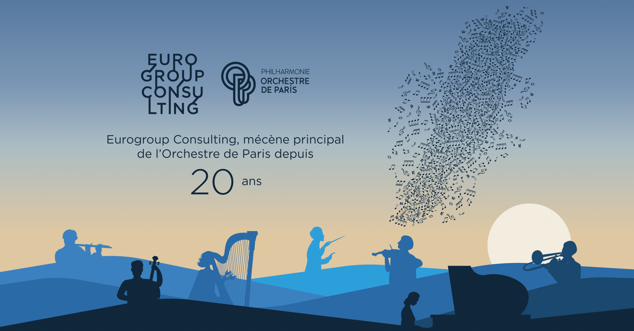 20 ans d’engagement aux côtés de l’Orchestre de Paris